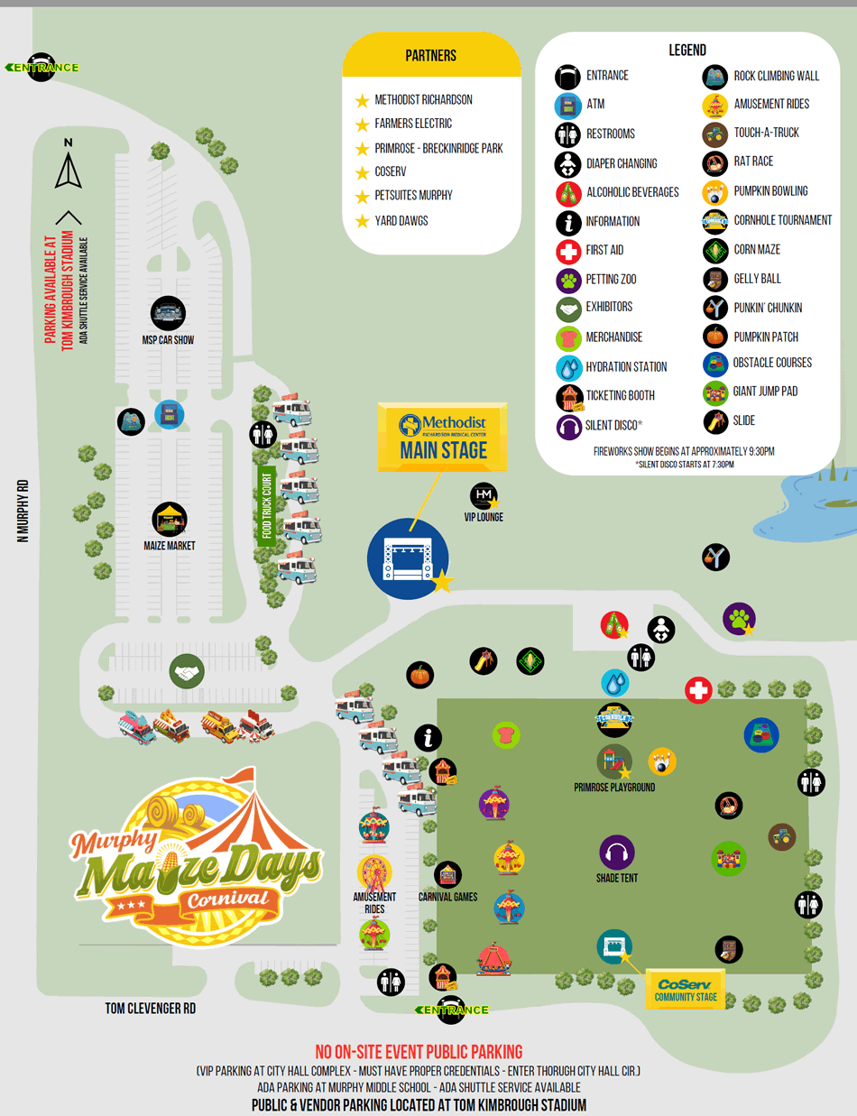 Event Map | Murphy Maize Days